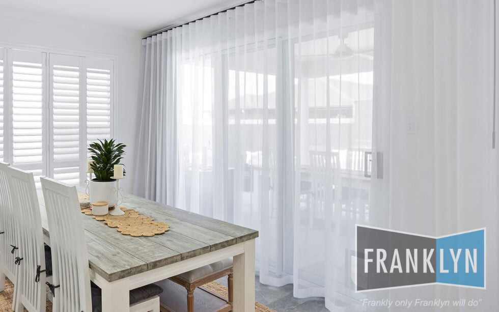 Double Track Curtains | Locally made here at Franklyn.
