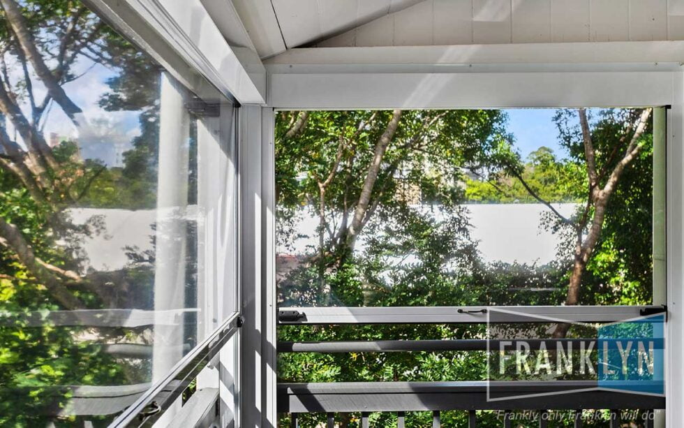 Zipscreen® PVC Blind | made here in Brisbane by Franklyn.