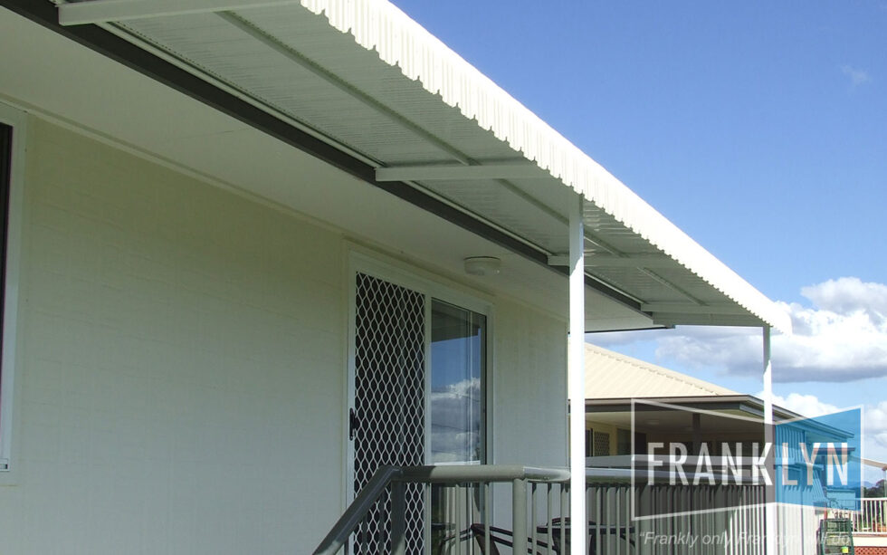 Fixed Canopy Metal | Awnings made in Brisbane by Franklyn.